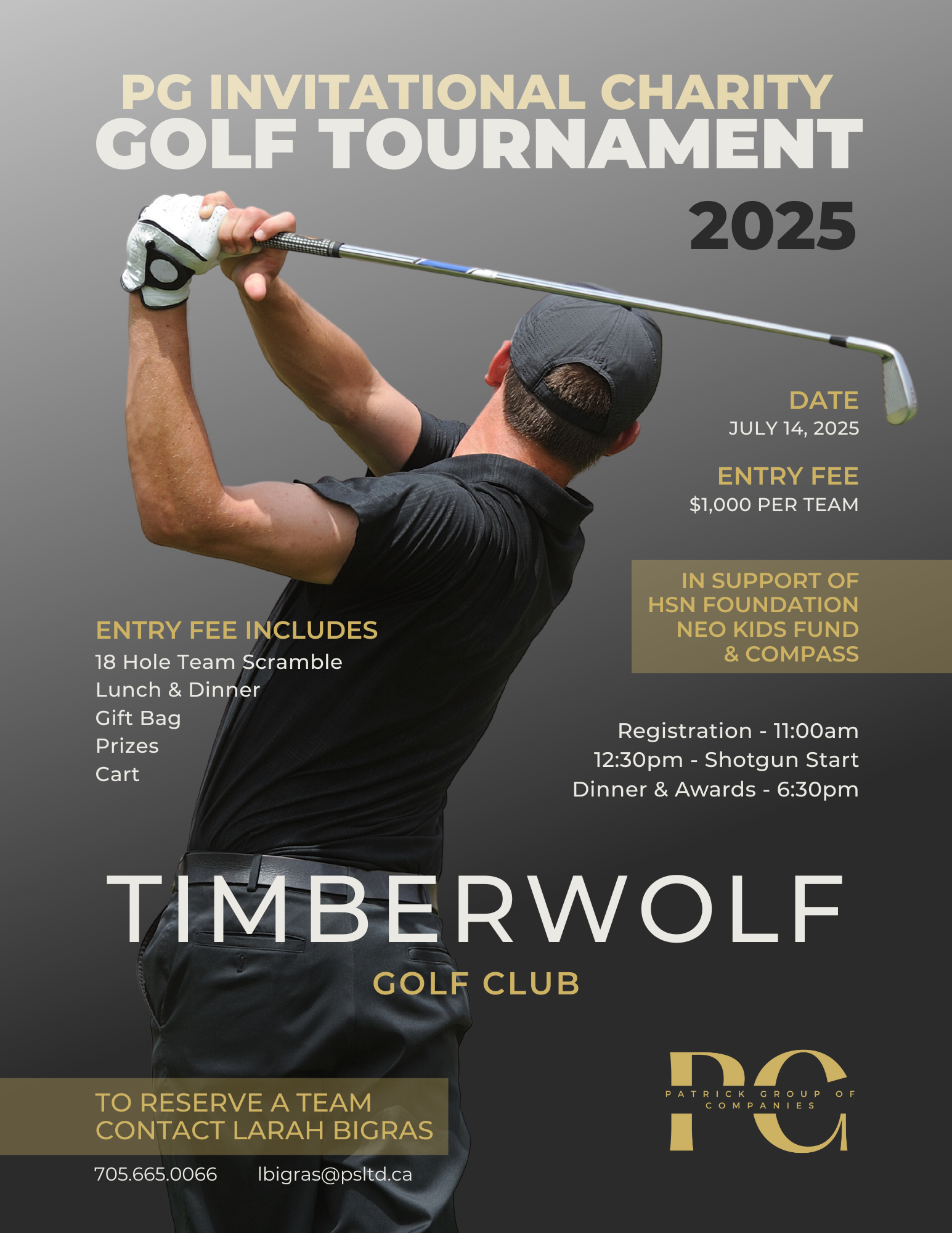 PG Charity Golf Tournament: A Swing Toward a Meaningful Cause - Patrick ...